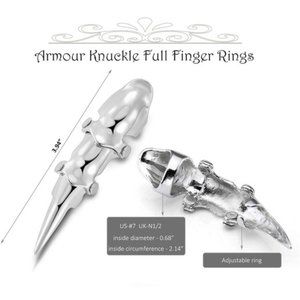 Jewelry | Armour Knuckle Ring | Poshmark